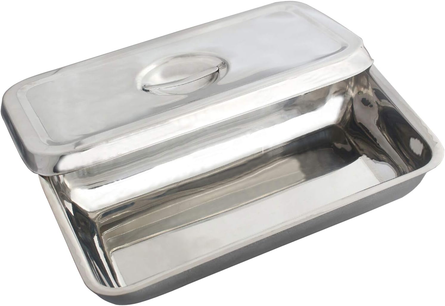 Stainless Instrument Tray with Lid IBF8 – International Beauty Depot