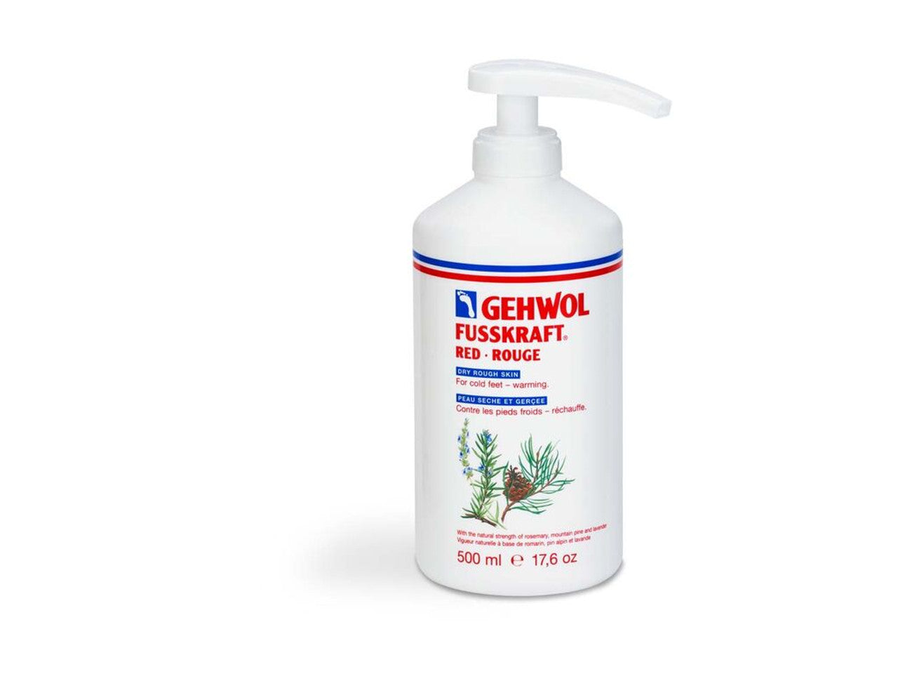 Gehwol FUSSKRAFT Warming Cream Red 500ml 161231101 – International ...