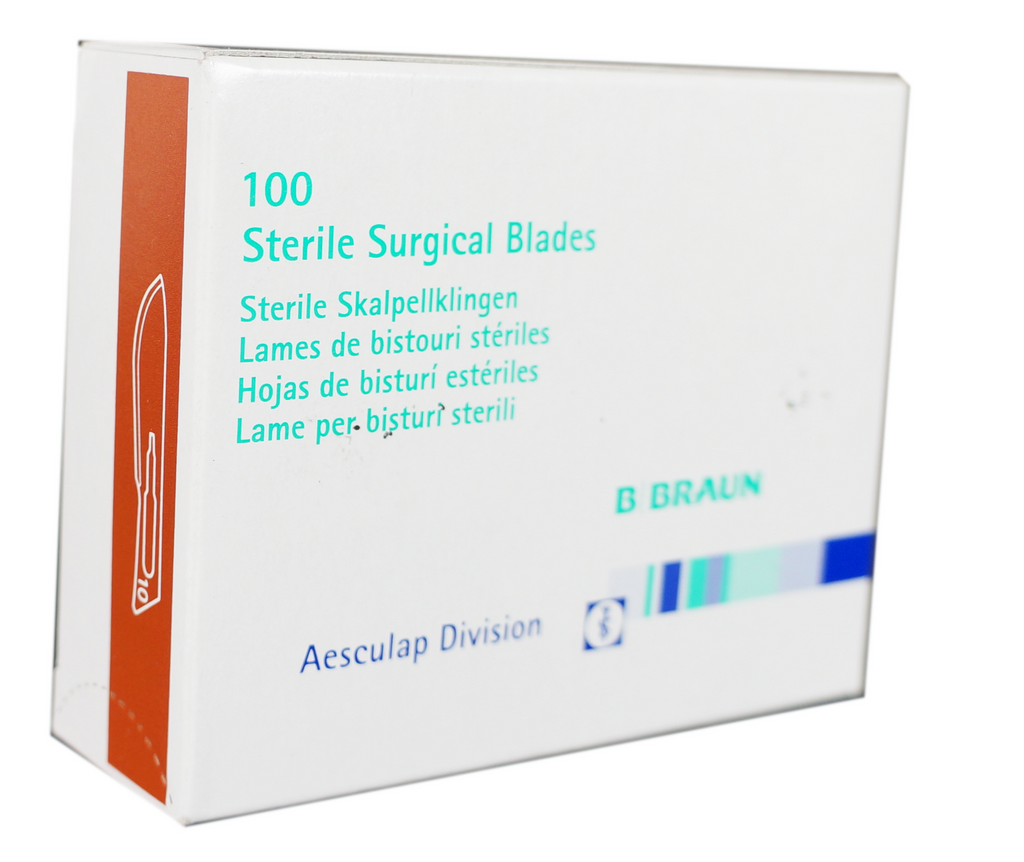 Braun Sterile Surgical Blade Number 10 BB510 – International Beauty Depot