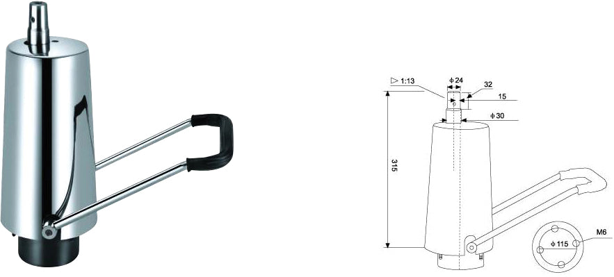 Hydraulic for Base HBHG – International Beauty Depot