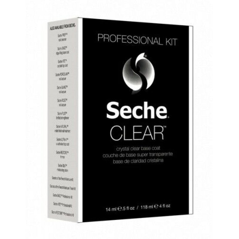 Seche Crystal Clear Base Coat Kit 4oz and 5oz 83052 – International ...
