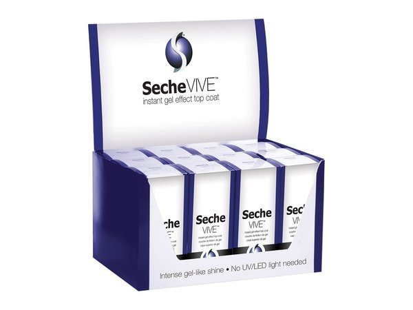 Seche Vive Instant Gel Effect Top Coat Display 12x0.05oz 69493D ...