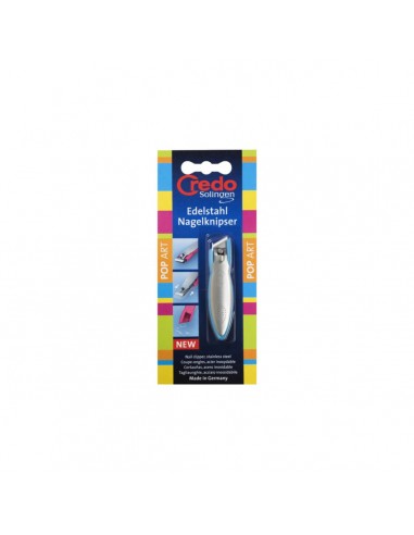 Credo Nail Clippers 65mm Curved with Nail Catcher Stainless PopArt (Re ...